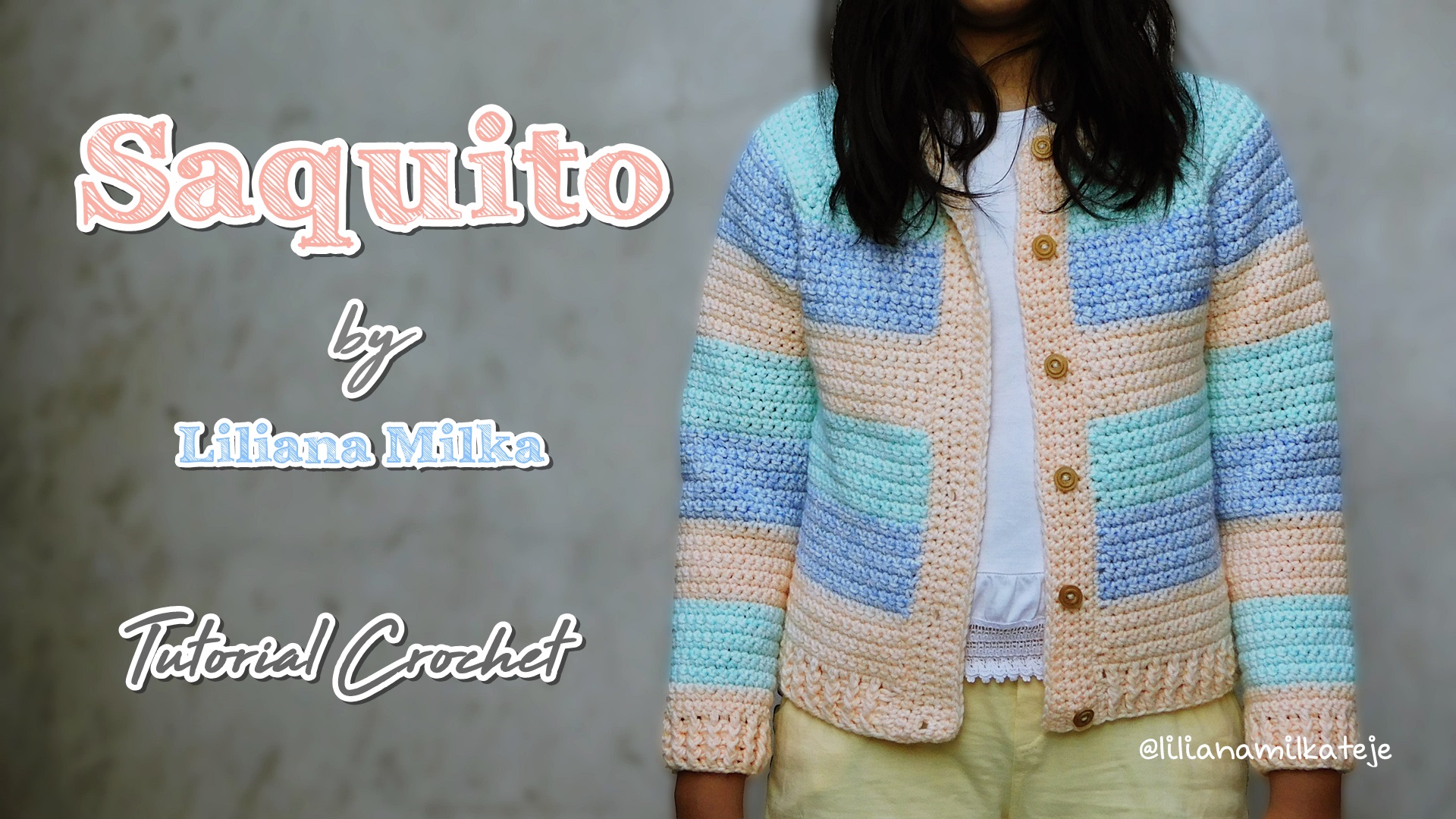 sueter crochet – Paso a Paso Crochet